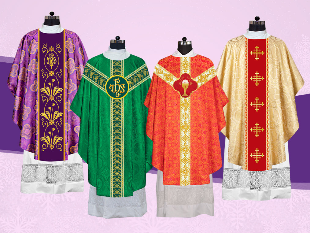 Gothic Chasuble | Traditional Liturgical Vestments – PSG VESTMENTS