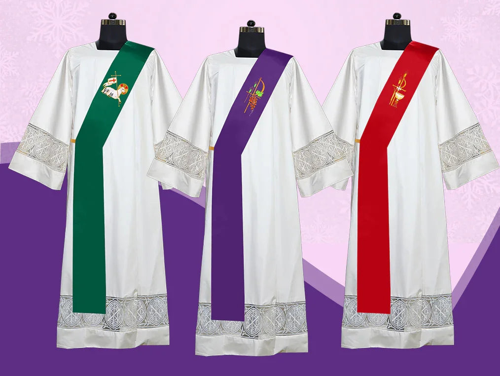 Deacon Stole | Liturgical Vestment for Deacons - PSG VESTMENTS