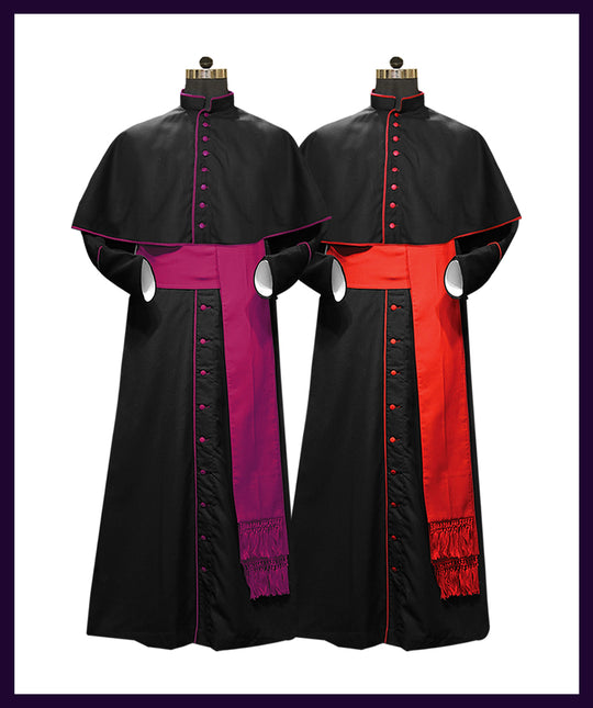 Clerical Cloak – Clergy Cloak with Cape | PSG VESTMENTS