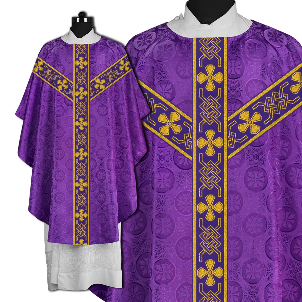 Handcrafted Chasuble – Elegant Liturgical Vestment | PSG VESTMENTS