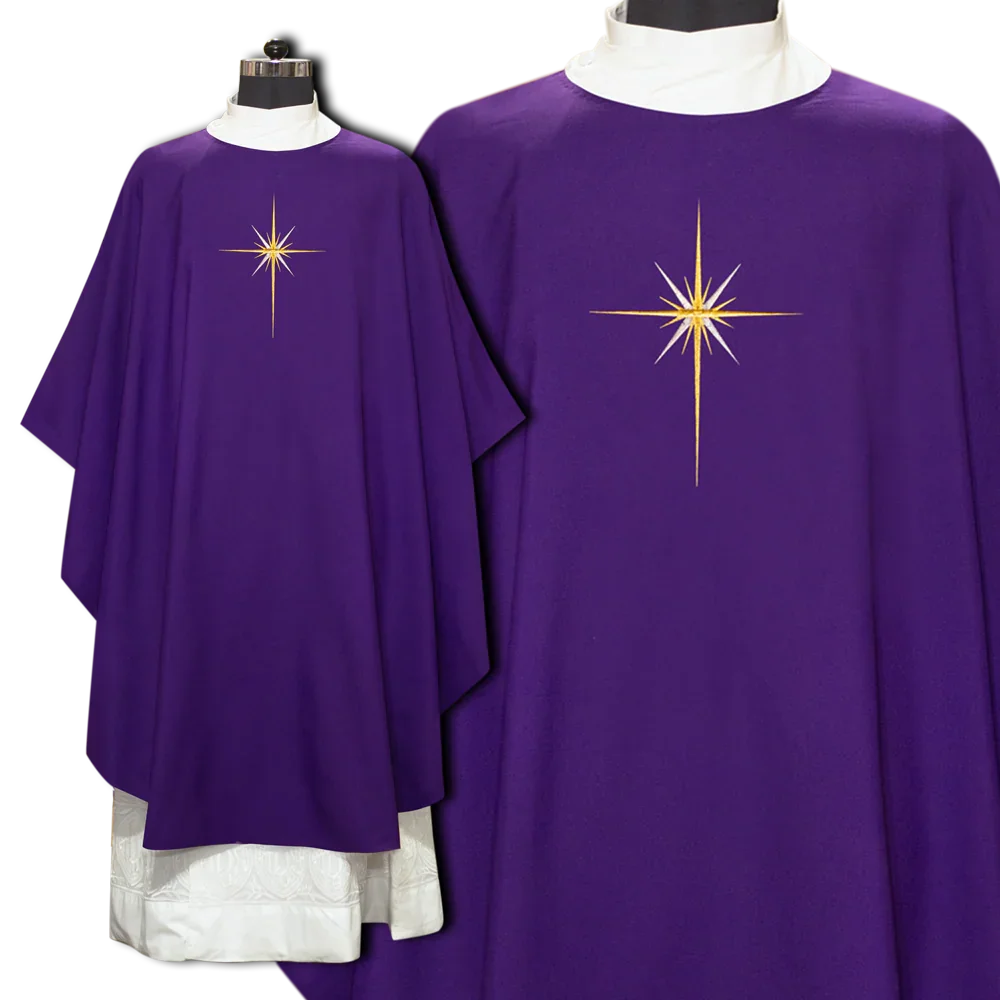 Advent Gothic Chasuble - Silent Night – PSG VESTMENTS