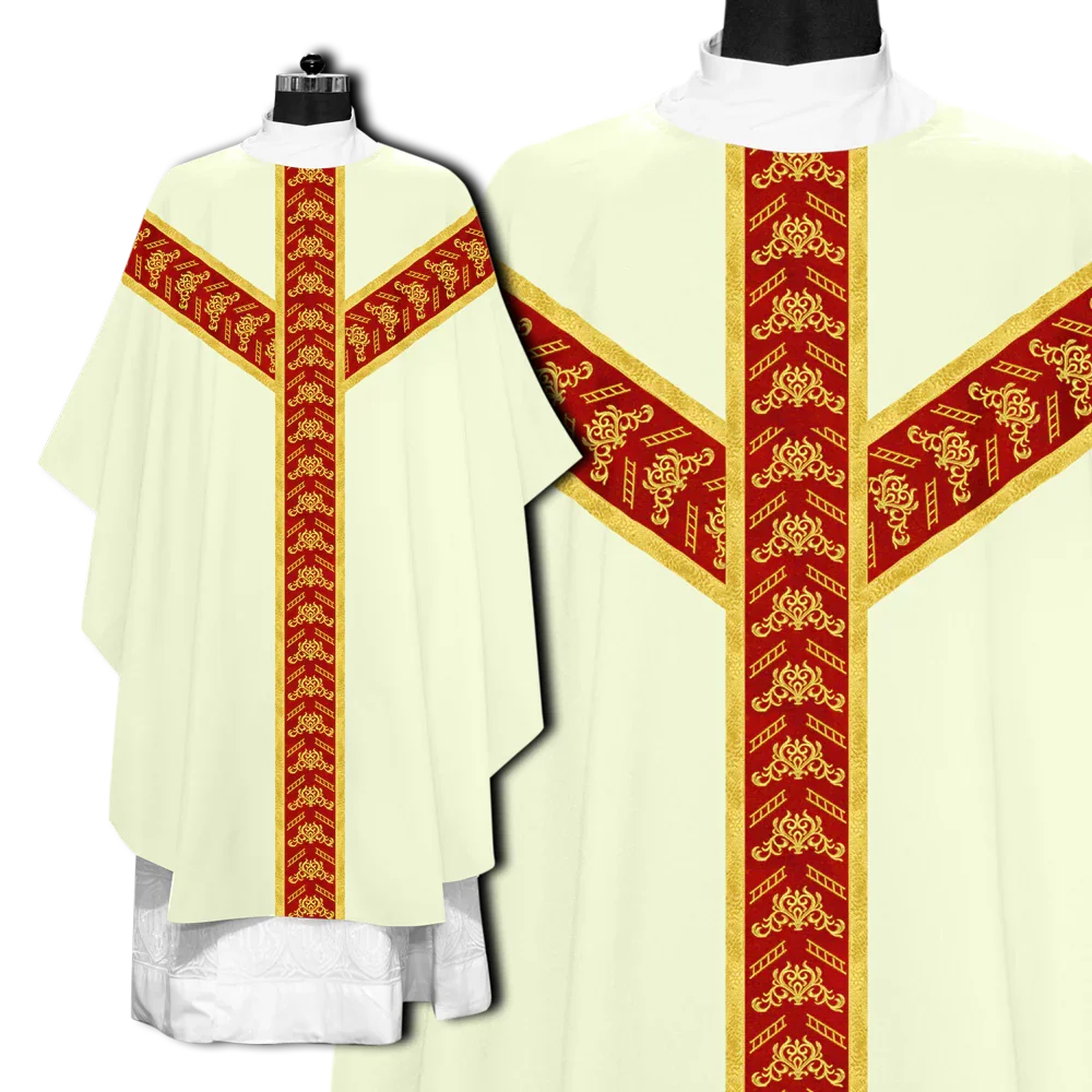 Embroidered Chasuble Vestment – Liturgical Attire | PSG Vestments – PSG ...