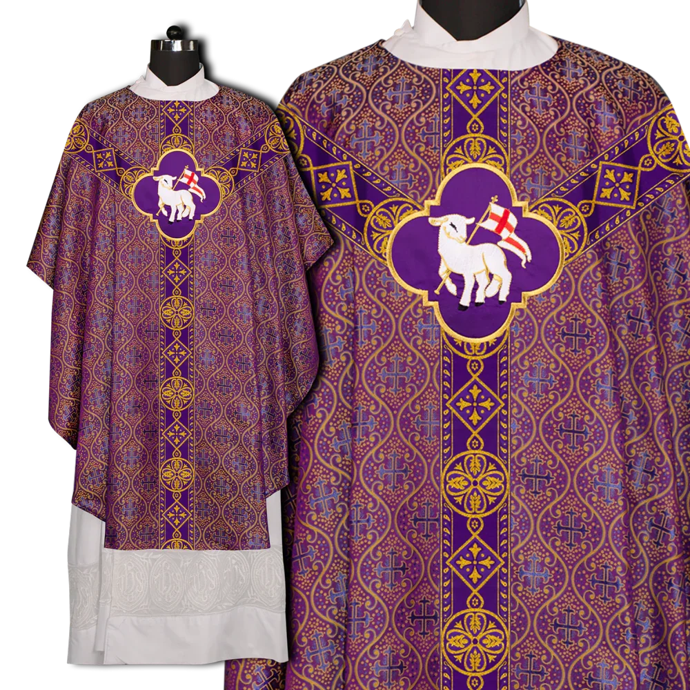 Liturgical Gothic Chasuble – Handcrafted Vestment | PSG Vestments – PSG ...