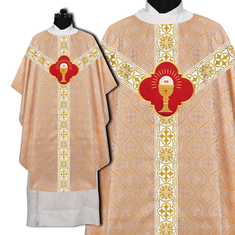 Embroidered Chasuble Vestment – Liturgical Attire | PSG Vestments – PSG ...
