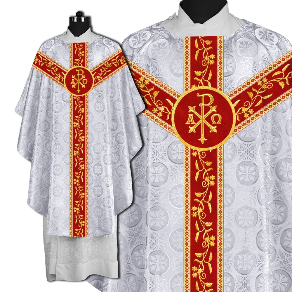 Traditional Gothic Chasuble – PSG VESTMENTS Liturgical Vestment
