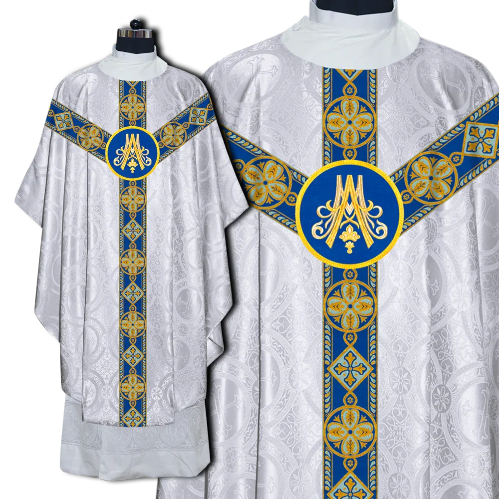 Marian Chasuble Vestment – Liturgical Attire | PSG Vestments – PSG ...