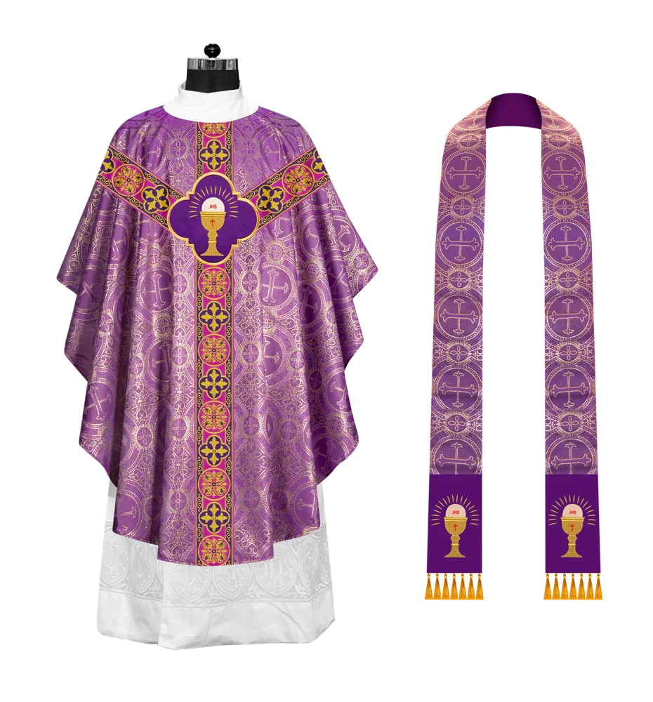 Gothic Chasuble Vestment – PSG VESTMENTS Premium Liturgical Attire