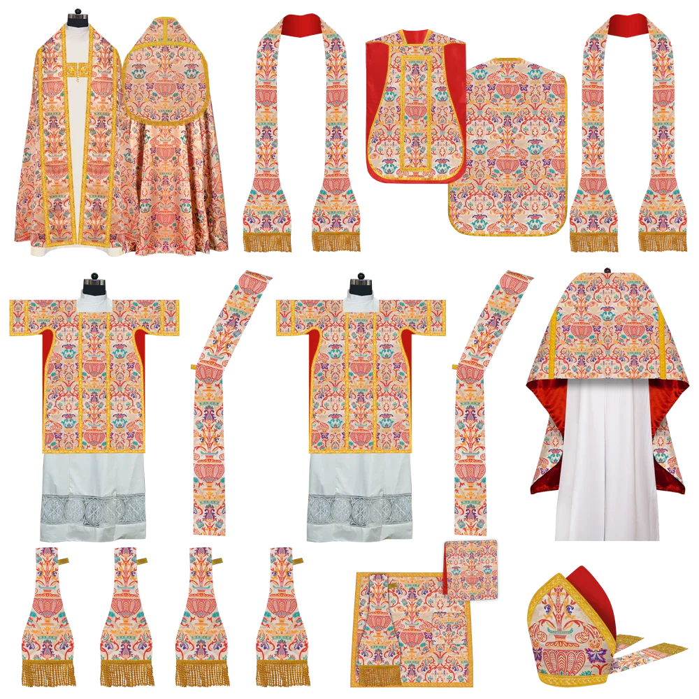 Highline Mass Vestment Set - Coronation Tapestry | PSG VESTMENTS