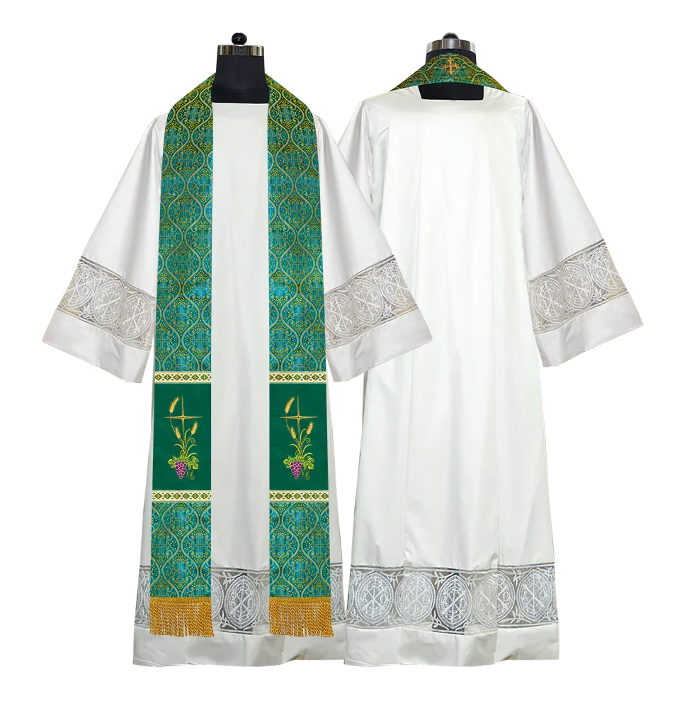 Handmade Clergy Stole – Elegant Liturgical Vestment | PSG Vestments ...