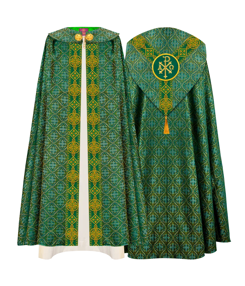 Liturgical Cope Vestment – Adorned With Woven Braids | PSG VESTMENTS