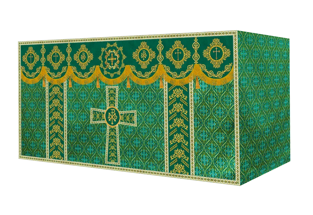 Church Altar Cloth – Altar Parament Set with Trims – PSG VESTMENTS