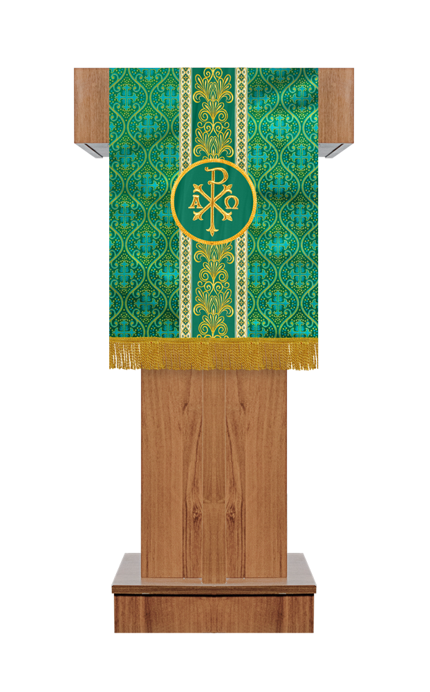 Liturgical Pulpit Cloth with Braided Motif – PSG VESTMENTS