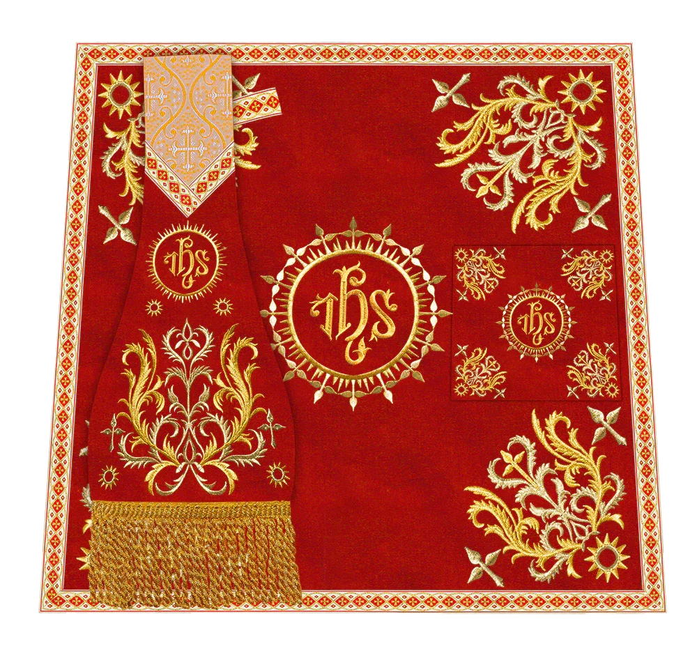Liturgical Mass set with Motif & Trims - PSG VESTMENTS