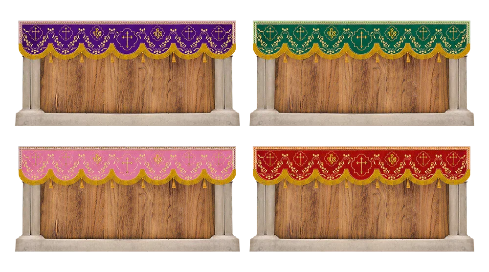 Altar Frontals – Set of Four Embroidered Superfrontal | PSG VESTMENTS