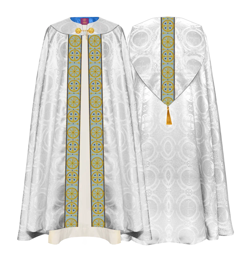 Handmade Gothic Cope Marian Vestment - PSG VESTMENTS