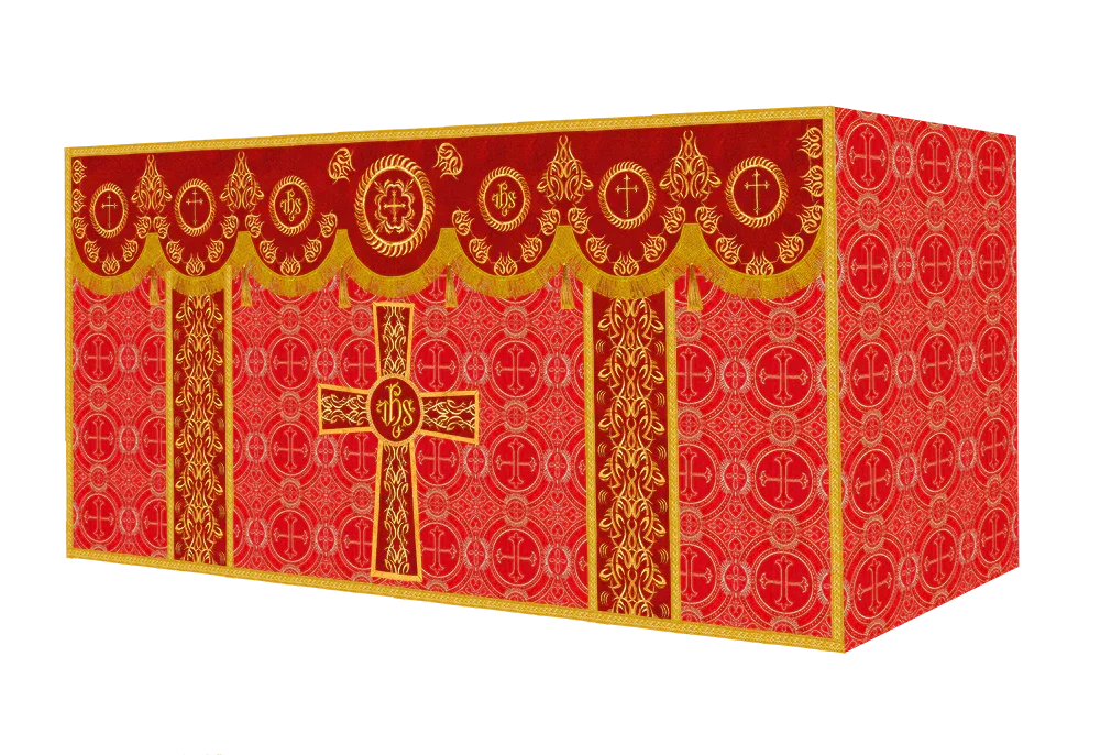 Embroidered Altar Cloth - Church Altar Frontal | PSG VESTMENTS