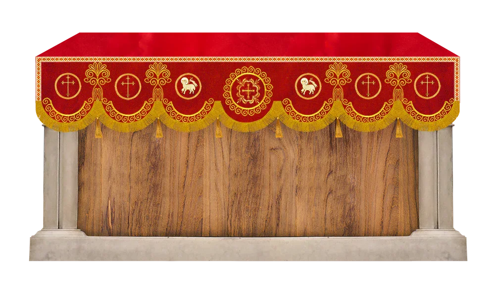 Church Altar Frontal - Superfrontal with Trims | PSG VESTMENTS