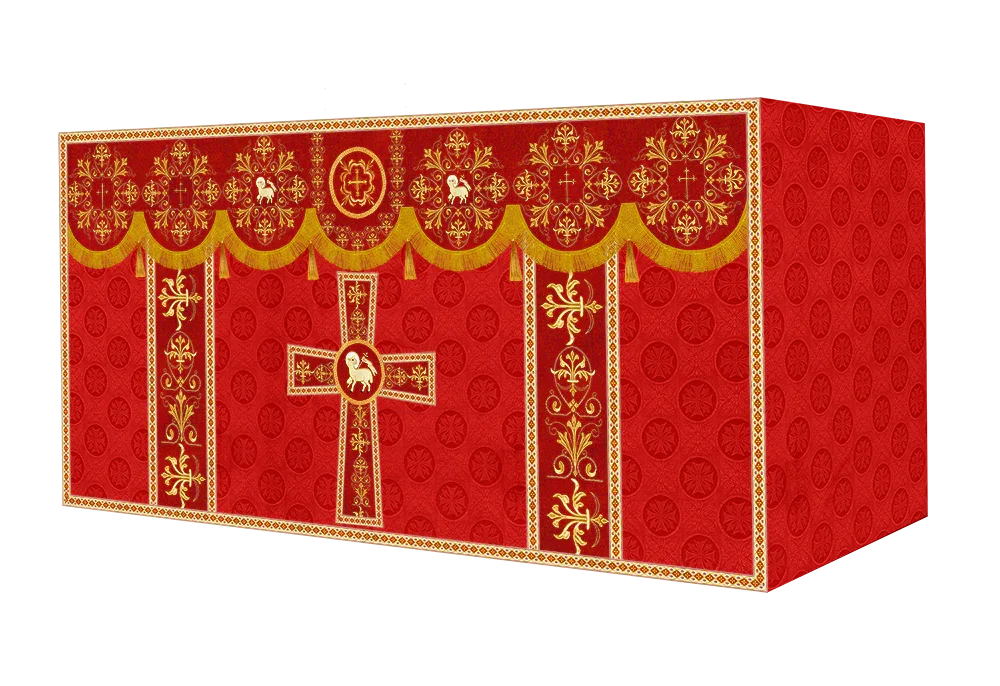 Embroidered Liturgical Church Altar Cloth with Spiritual Motif – PSG ...
