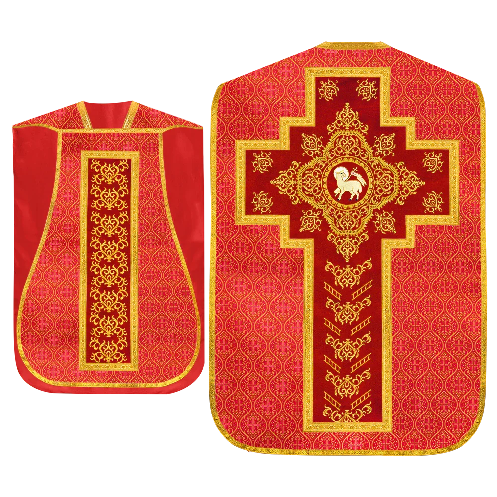 Fiddleback Vestment – Traditional Roman Chasuble | PSG VESTMENTS