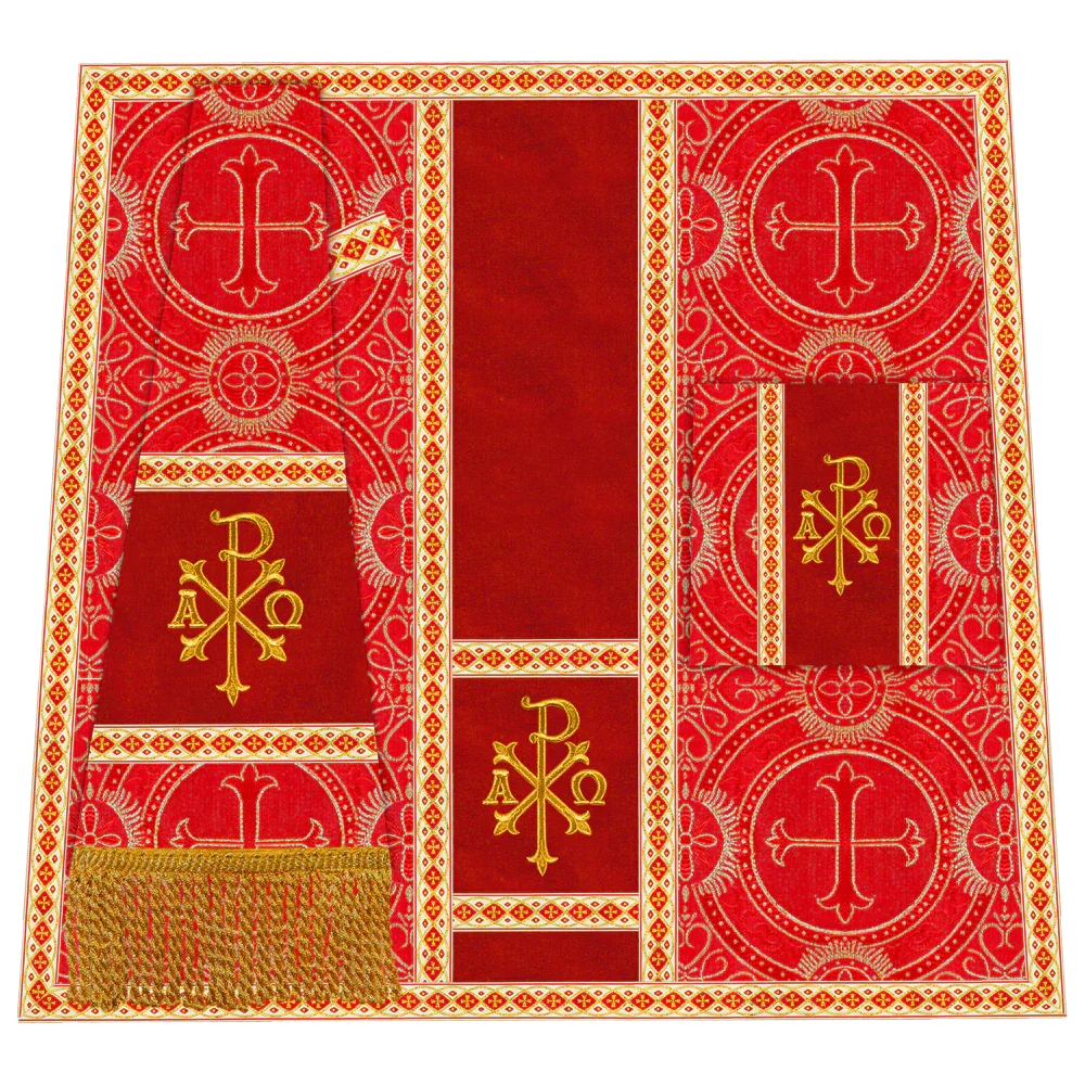 Spiritual Mass Set with Motifs – PSG VESTMENTS