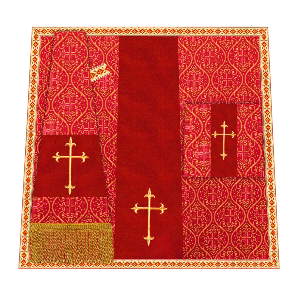 Altar Mass Set - Liturgical Cross Embroidered | PSG VESTMENTS