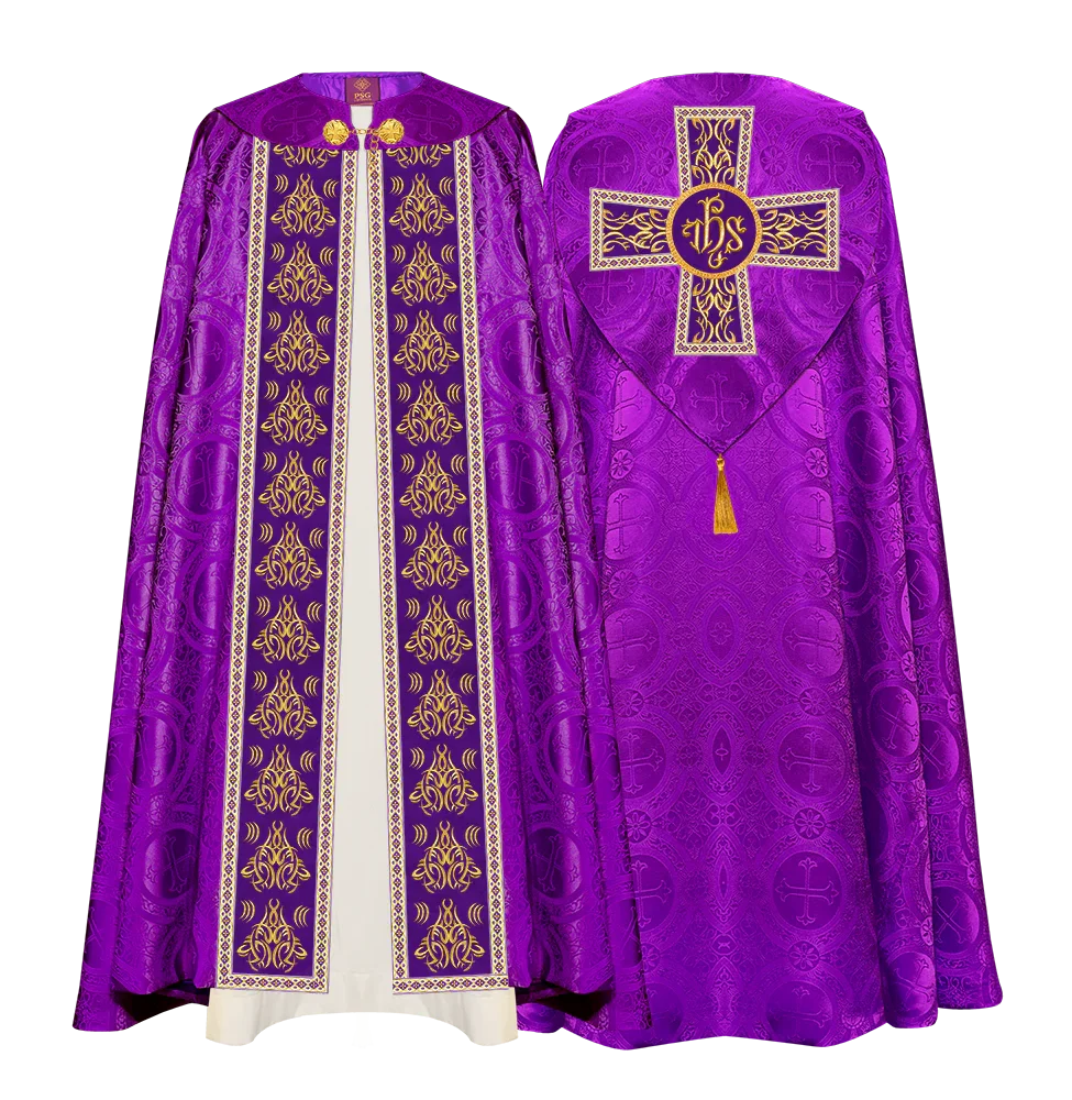 Gothic Cope Vestment – Liturgical Embroidery | PSG VESTMENTS