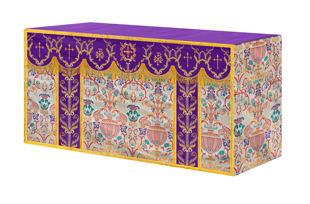 Tapestry Altar Cloth Liturgical Motif - PSG VESTMENTS