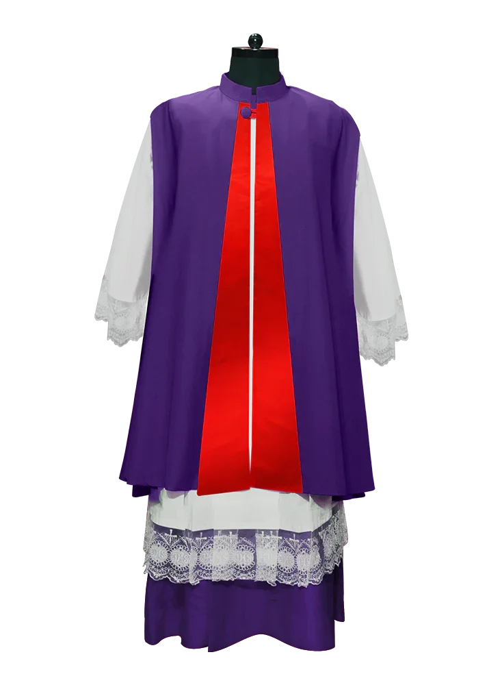 Bishop's Mantelletta With Button Closure - PSG VESTMENTS