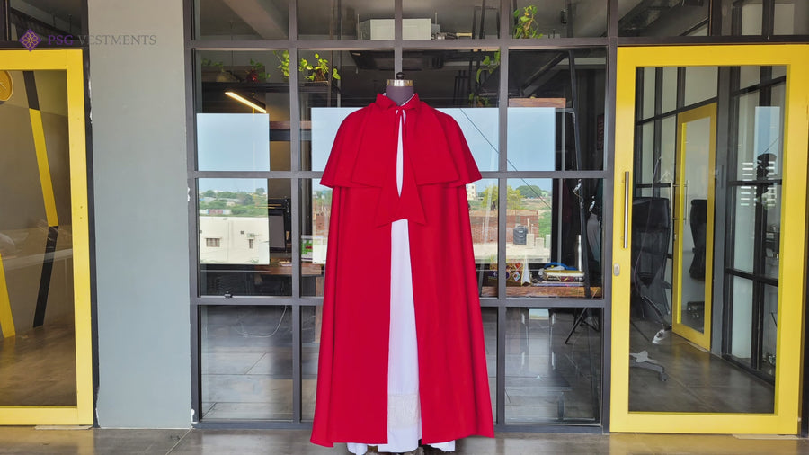 Clerical Cloak – Clergy Cloak with Cape | PSG VESTMENTS