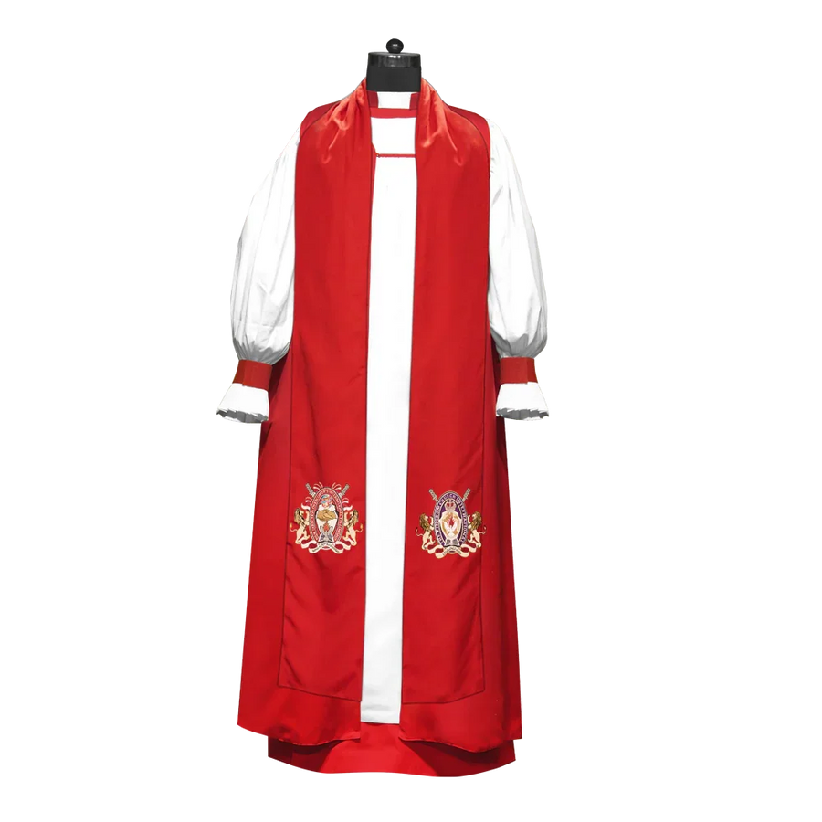Tippet with Seal and Coat of Arms – PSG VESTMENTS