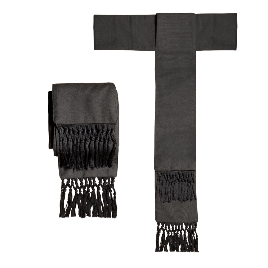 Black Cincture - Priest Cincture | PSG VESTMENTS