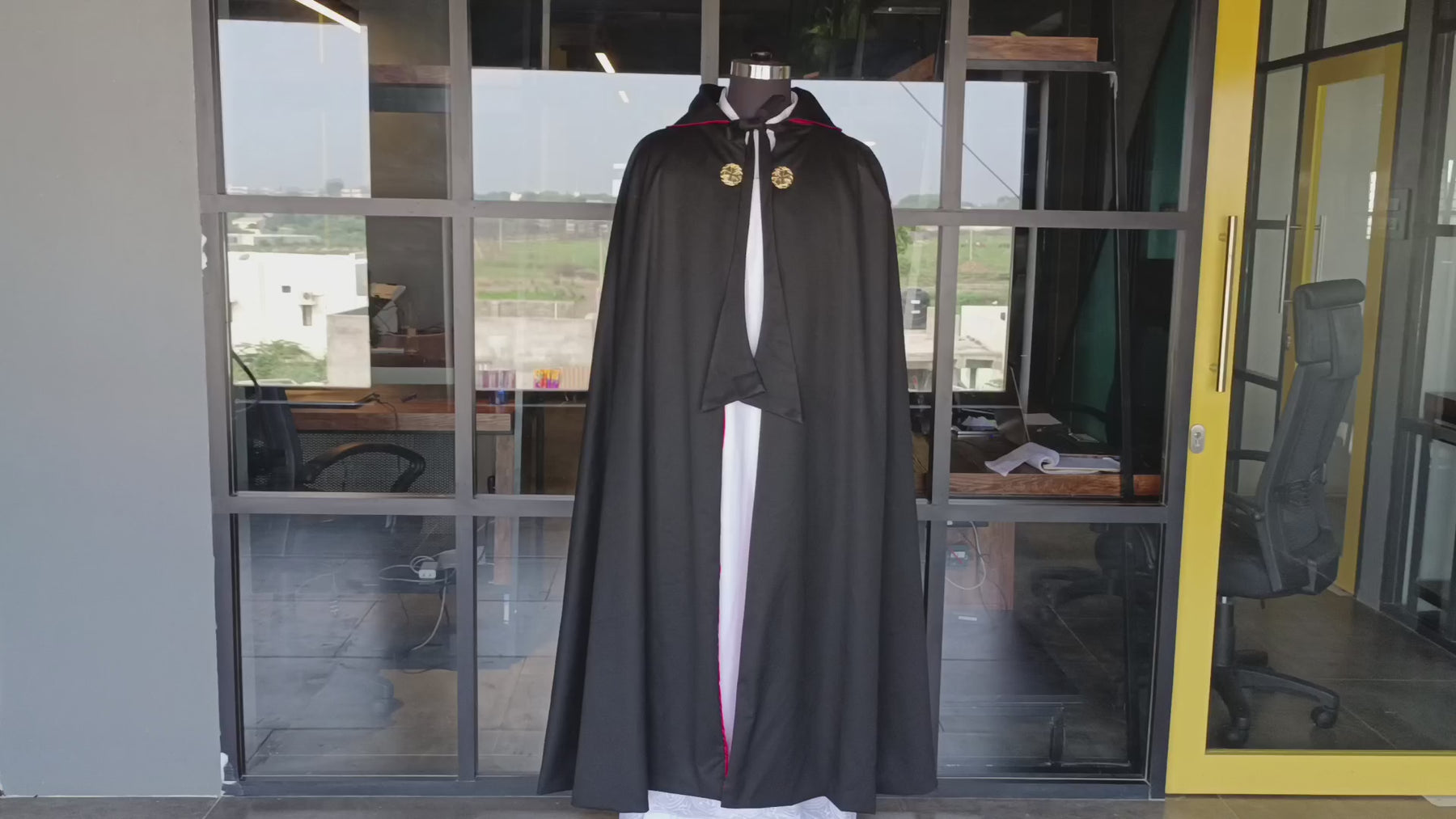 Clergy Cloak - Clerical Cloak with Clasp | PSG VESTMENTS