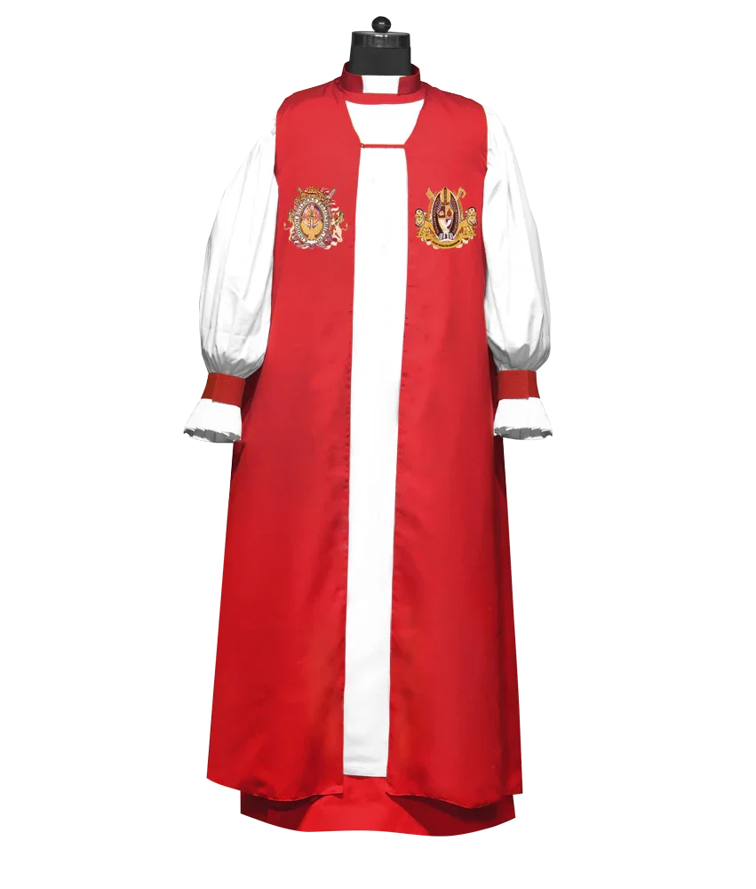 Chimere with Seal and Coat of Arms – PSG VESTMENTS